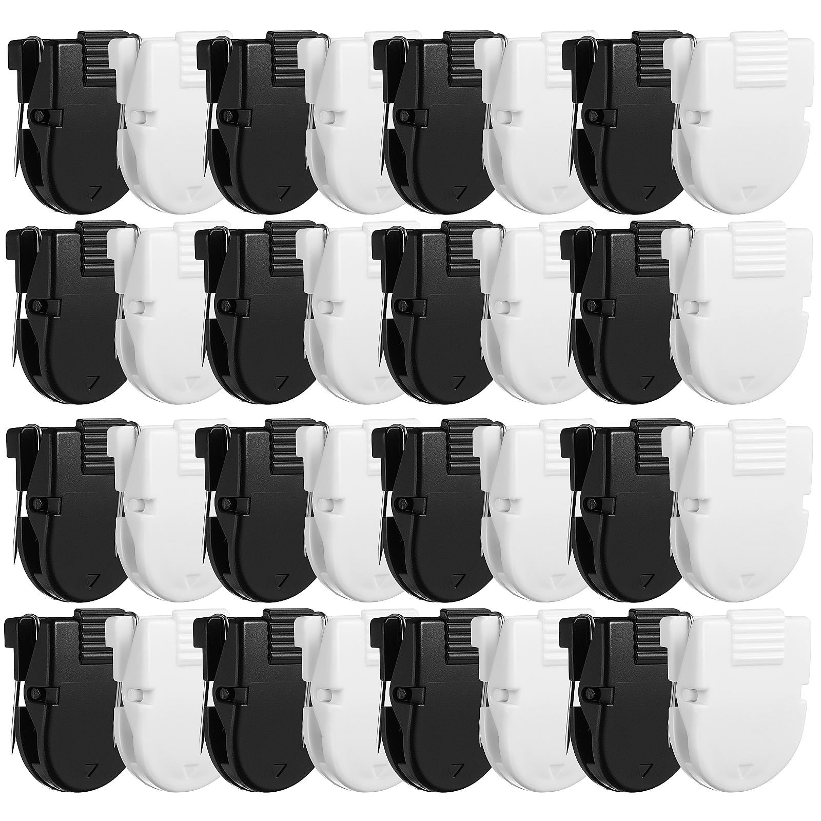 Raindrops 50 Pcs Fabric Panel Wall Clips Cubicle Picture Hangers Office ...