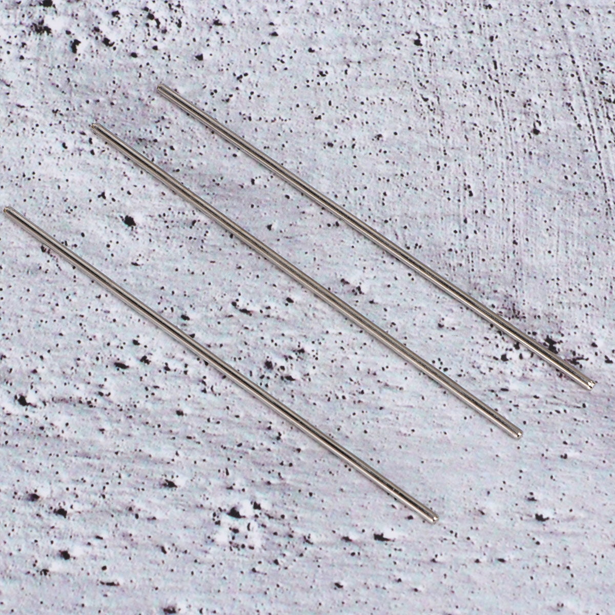 Raindrops 50 Pcs Machine Turning Miniature Axle Toy Car Axle Silver ...