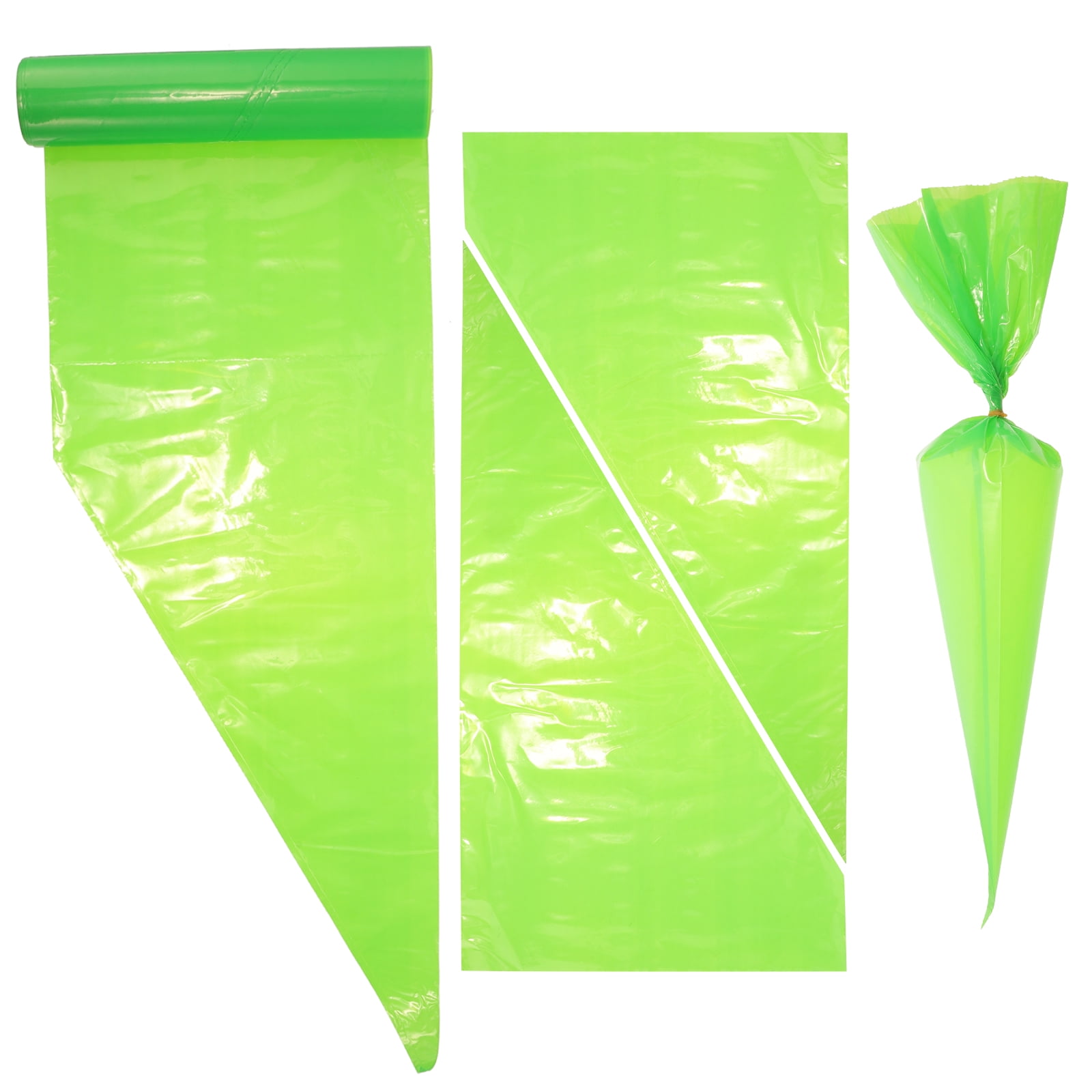 Raindrops 50 Pcs Squeeze Cement Bag Kitchen Garbage Bags Trash ...