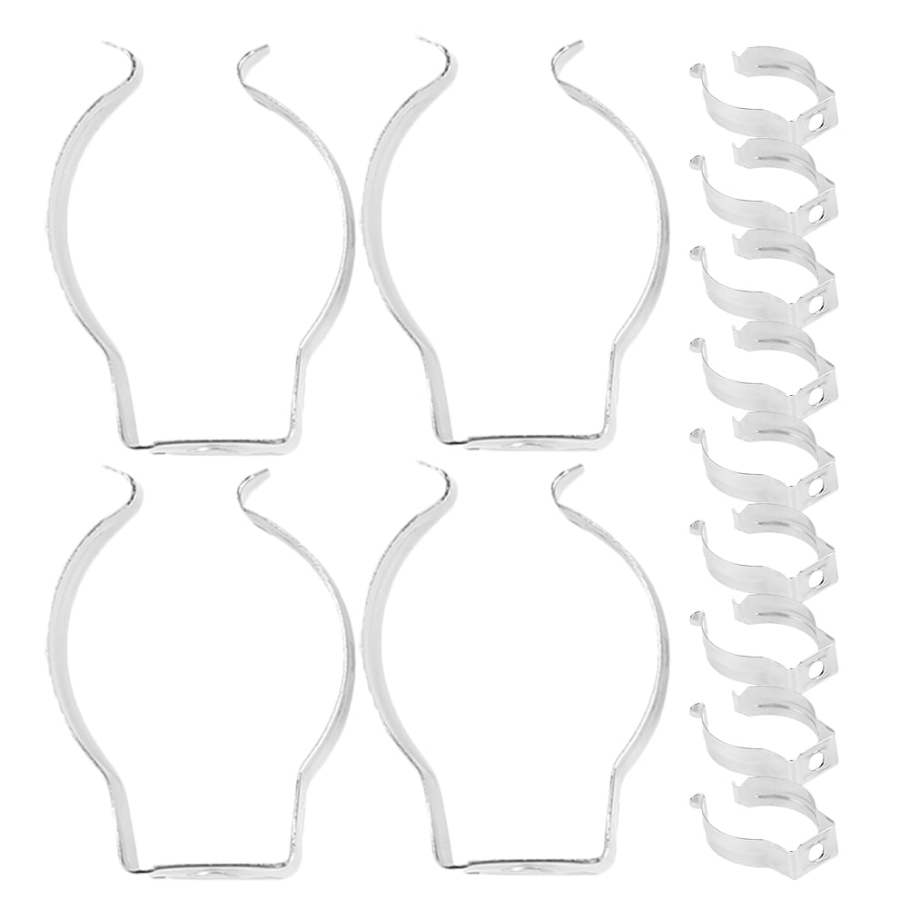 Raindrops 50 Pcs T8 U Clips Holder Bracket Led Light Tube Holder Led ...