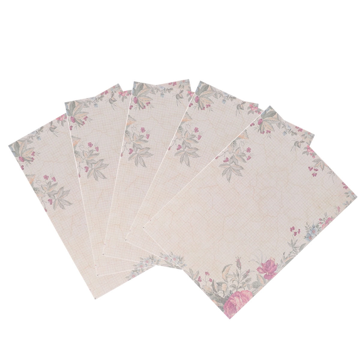 Raindrops 50 Pcs Vintage Stationery Retro Writing Paper Vintage Letter ...