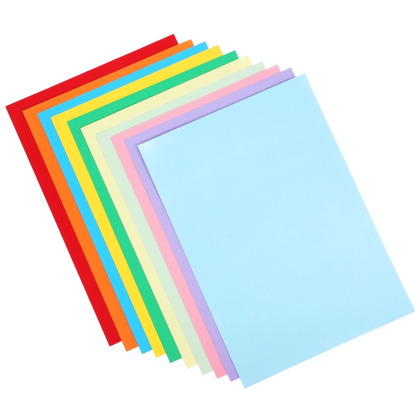 Raindrops 50 Sheets Assorted Construction Paper Black Card Stock Office ...