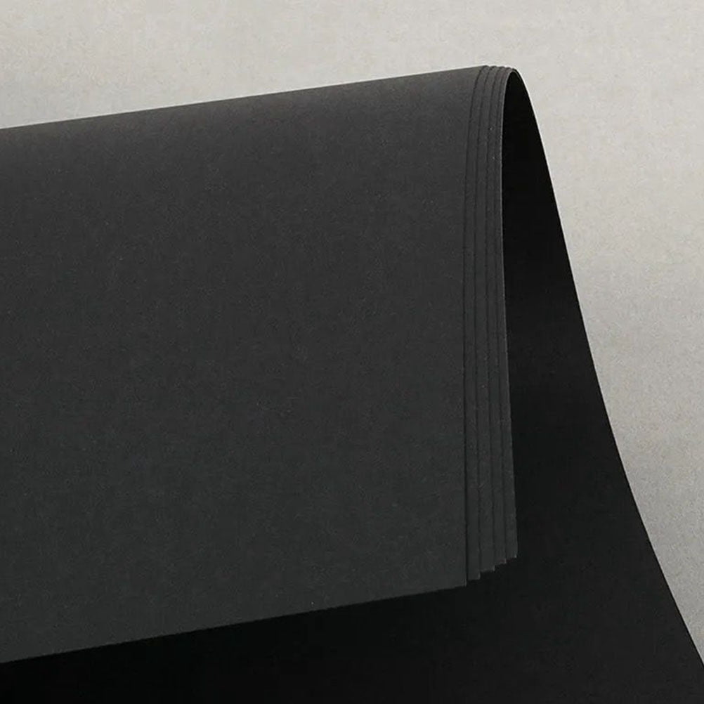 Raindrops 50 Sheets Black Sketch Paper for Handicrafts Black Drawing ...