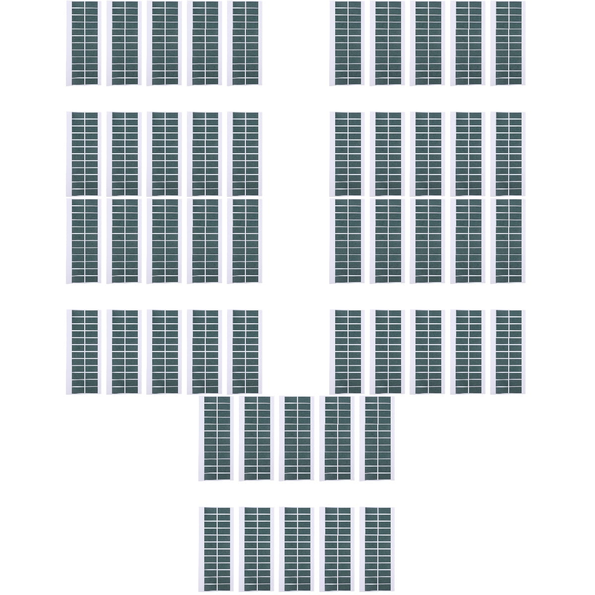 Raindrops 50 Sheets Insulated Fiber Pad Battery Insulated Paper Battery ...