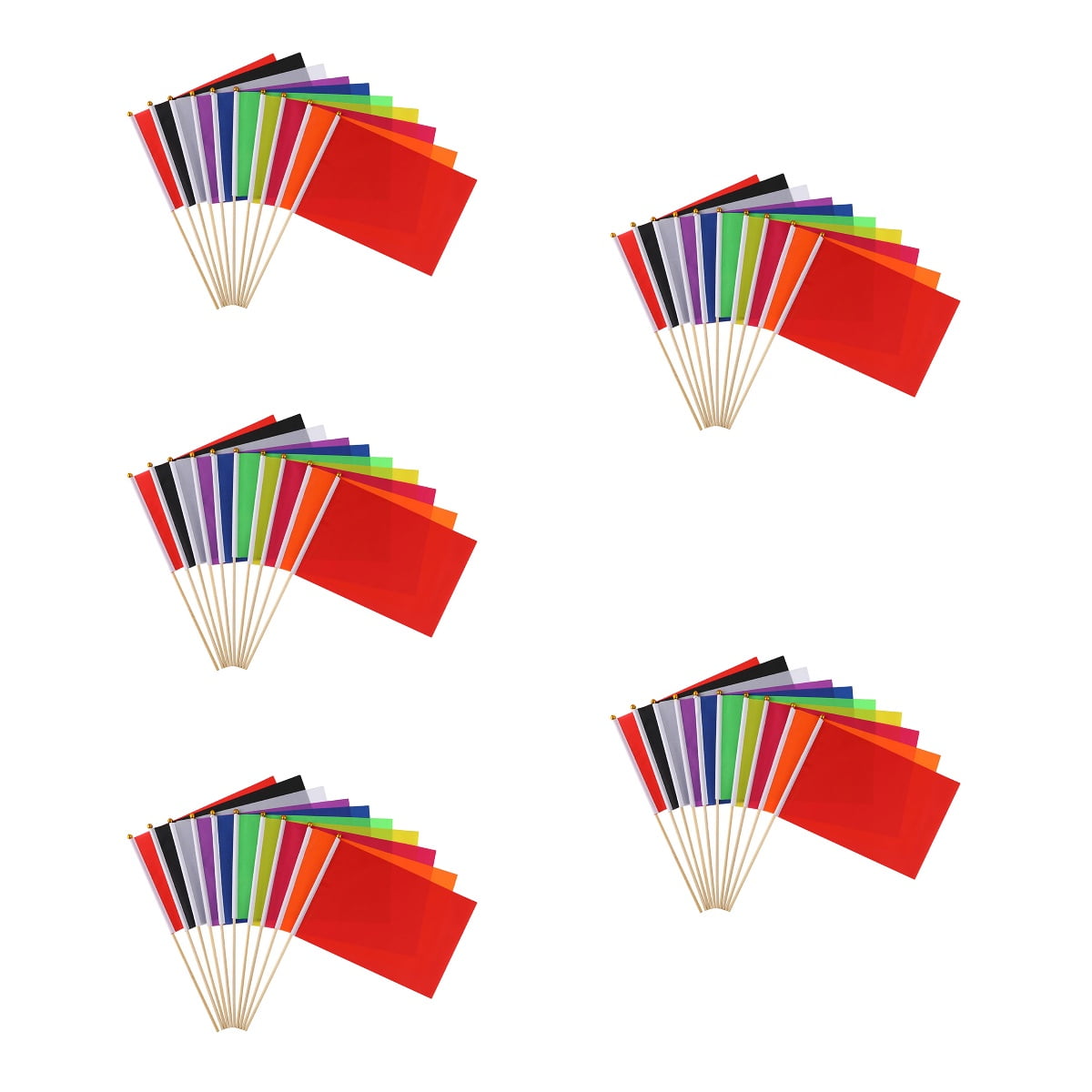 Raindrops 50 pcs Marking Flags Garden Irrigation Flags Construction ...