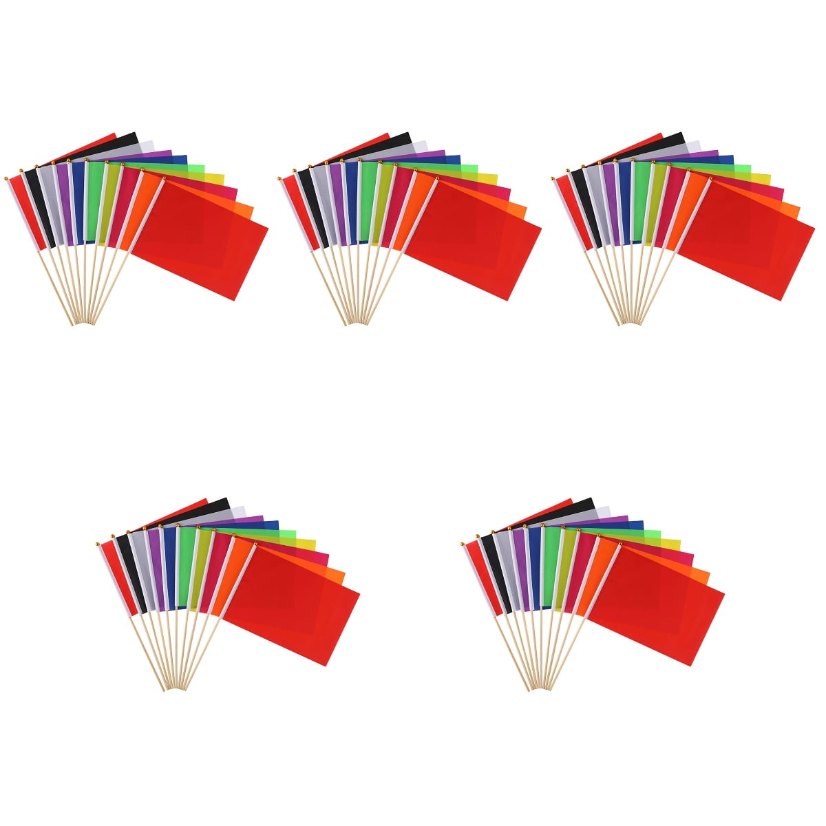 Raindrops 50 pcs Marking Flags Garden Irrigation Flags Construction ...