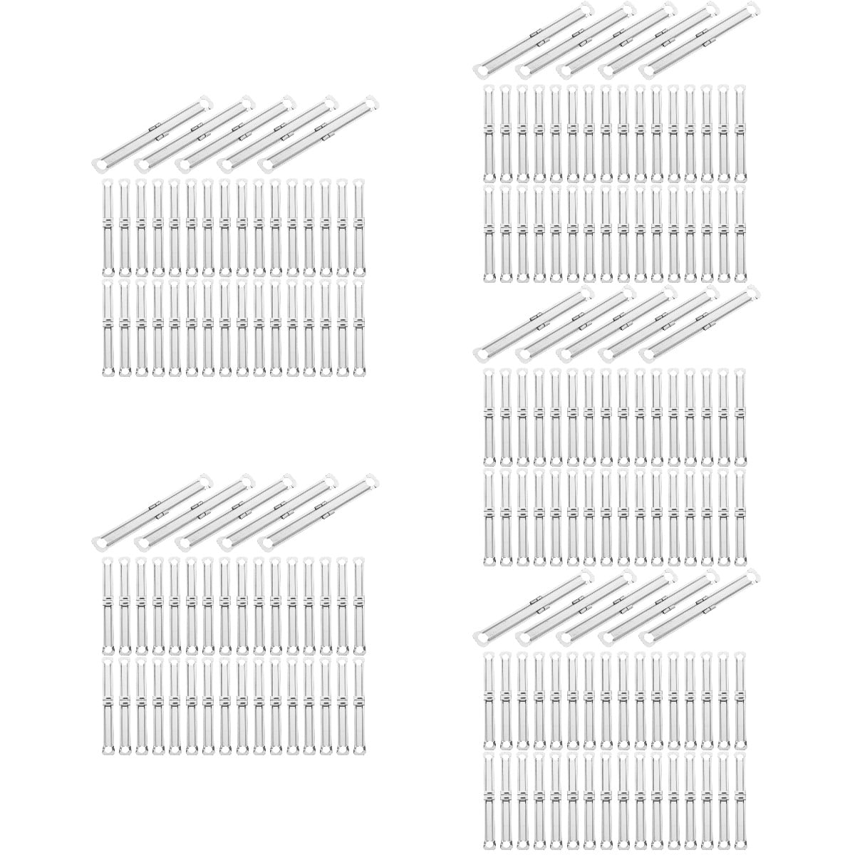 Raindrops 500 Pcs Multi-Functional Binder Clips Book Binder Fasteners ...