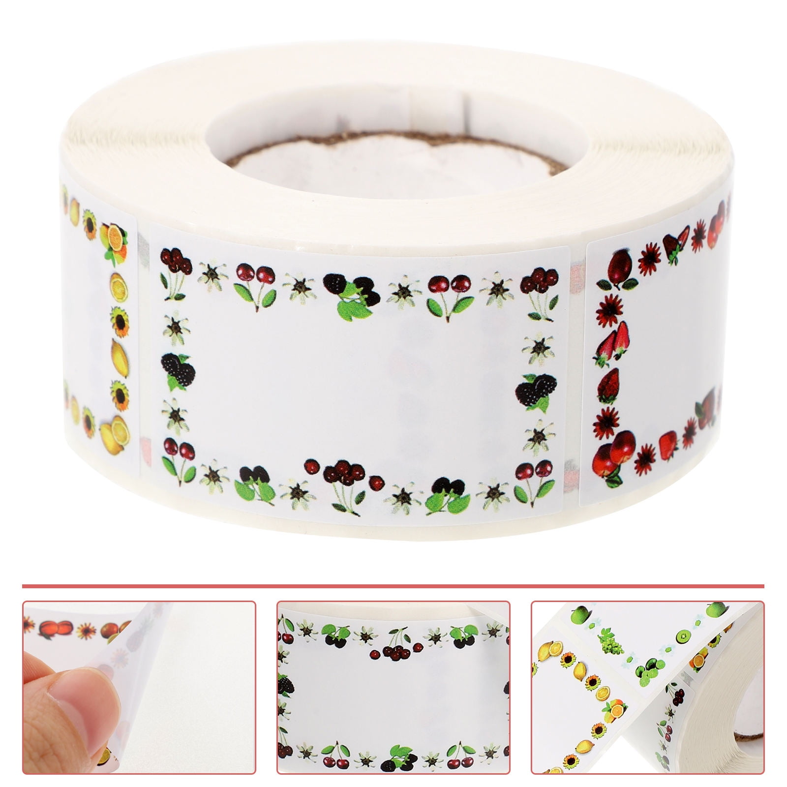 Raindrops 500 Sheets Rectangle Adhesive Sticker Label Stickers Assorted ...