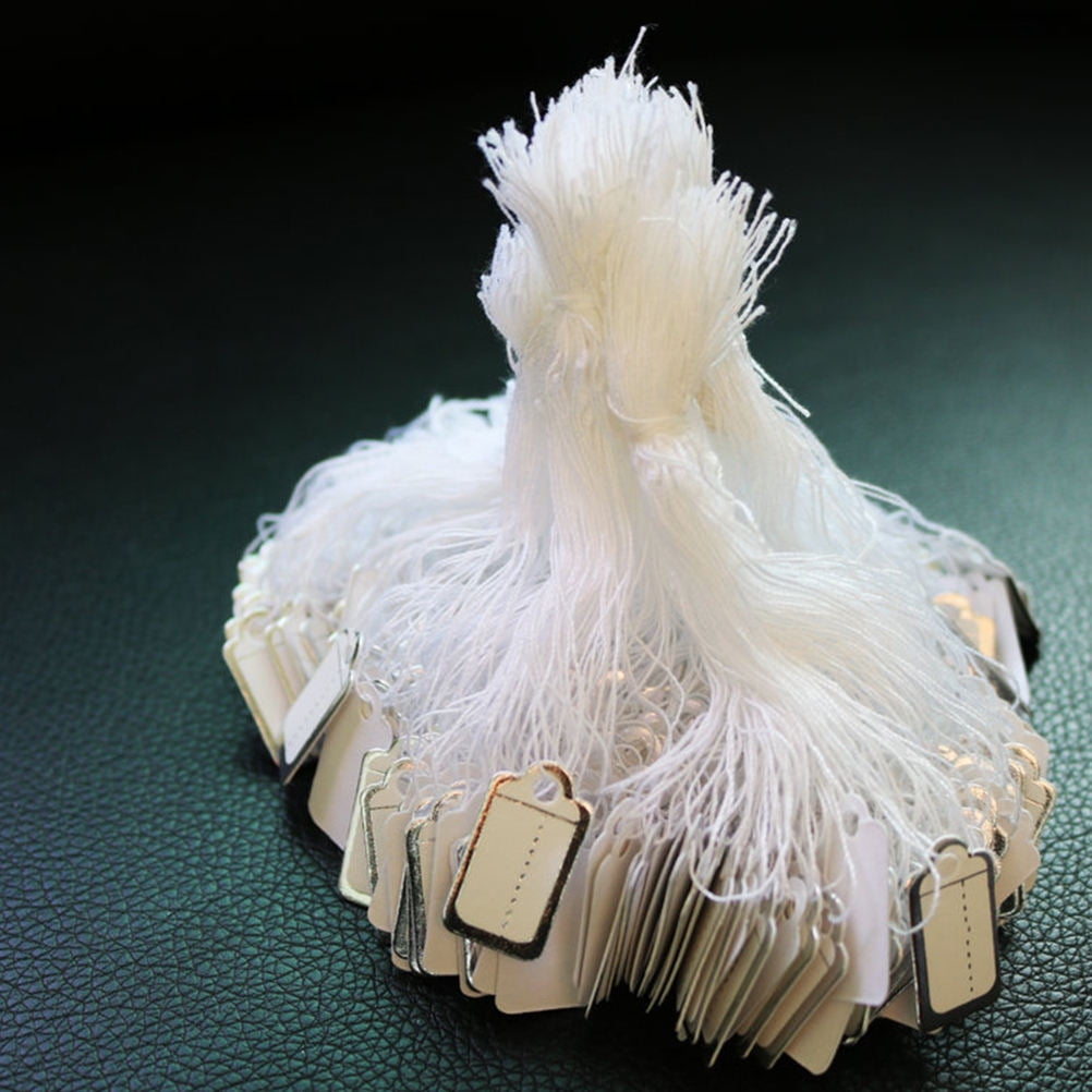 Raindrops 500PCS Small Price Tags Jewelry Display Tags Paper Gift Cards ...