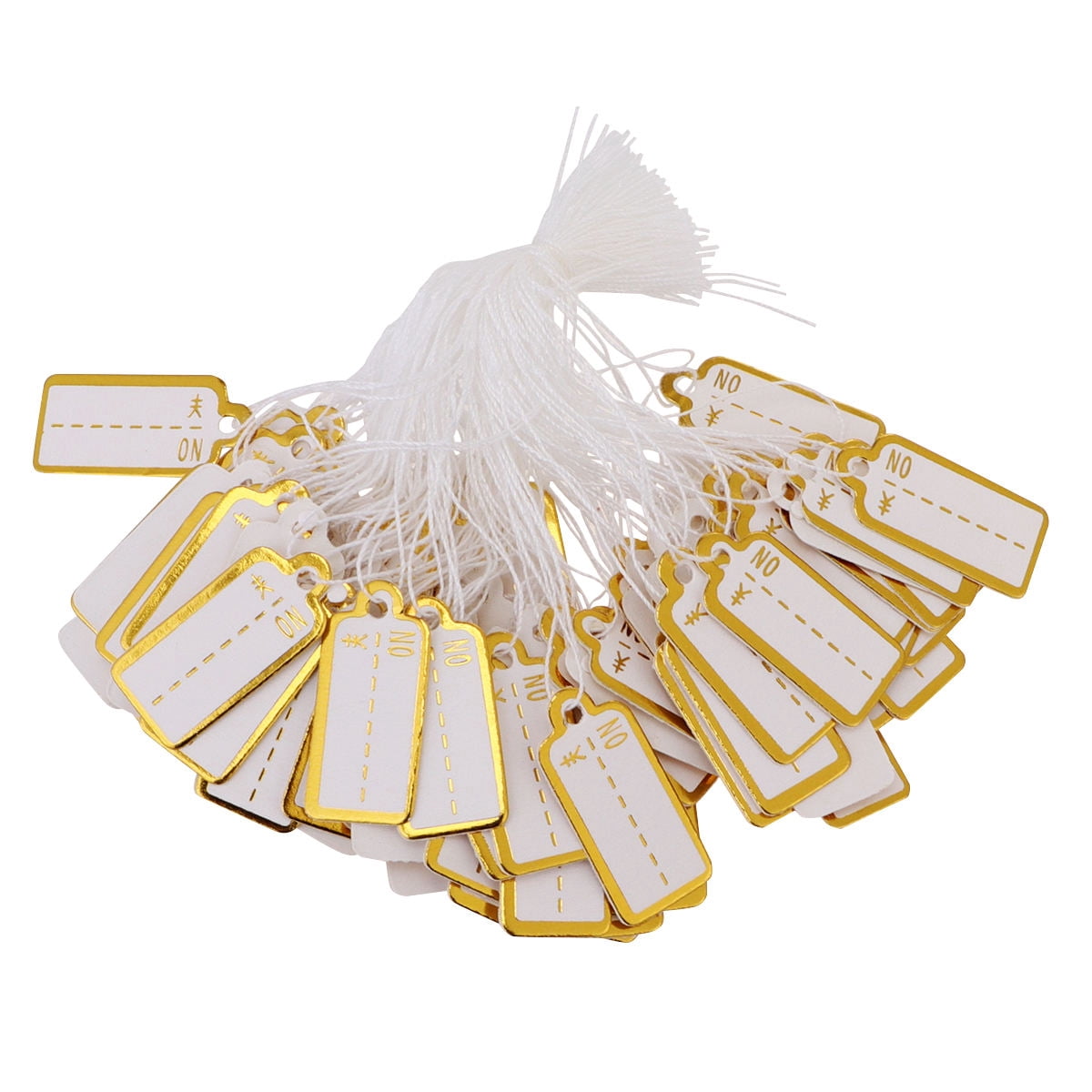 Raindrops 500pcs Hanging Price Label Hand Write Paper Goods Price Tags ...