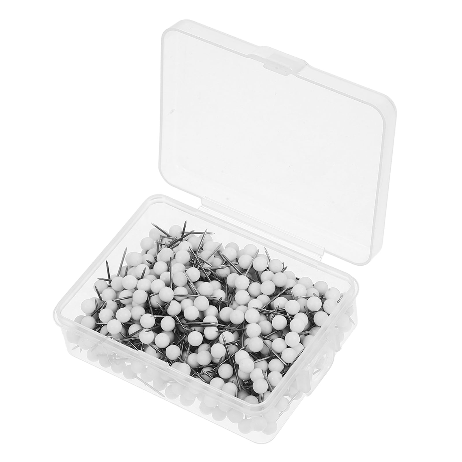 Raindrops 500pcs Small Pushpins for Maps and Bulletin Boards Round Head ...