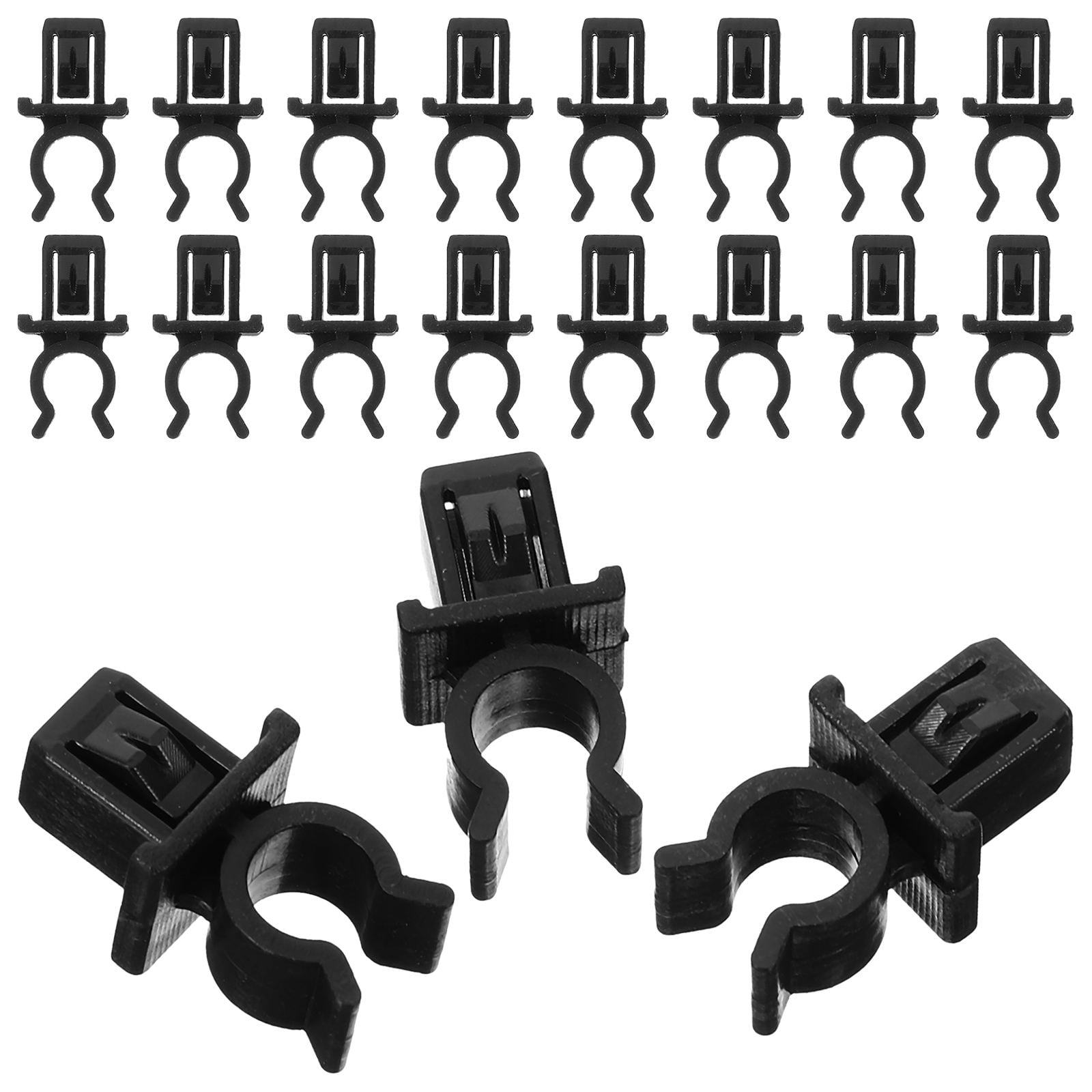 Raindrops 50Pcs Black Plastic Spare Tire Carrier Lock Clips for ...