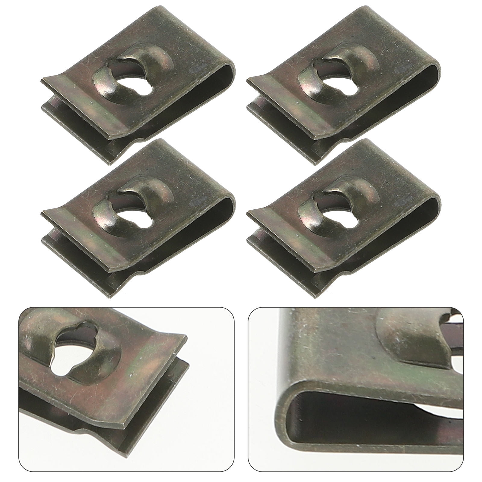 Raindrops Automotive Clip Bumper Retainer Clips Dark Grey 50Pack ...