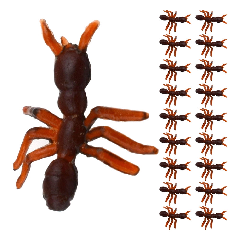 50Pcs Halloween Realistic Ants Figures Model for Festival Party Holiday ...