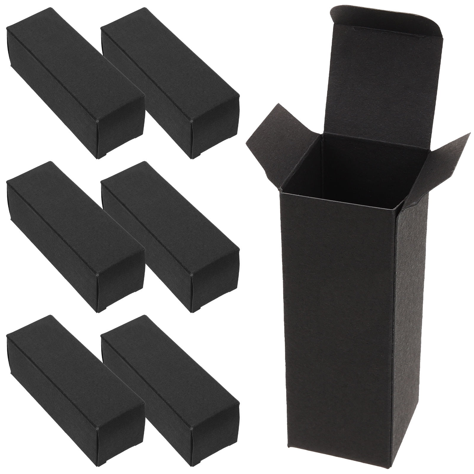 Raindrops Cosmetics Packaging Box Lip Balm Package Box Black Cardstock ...