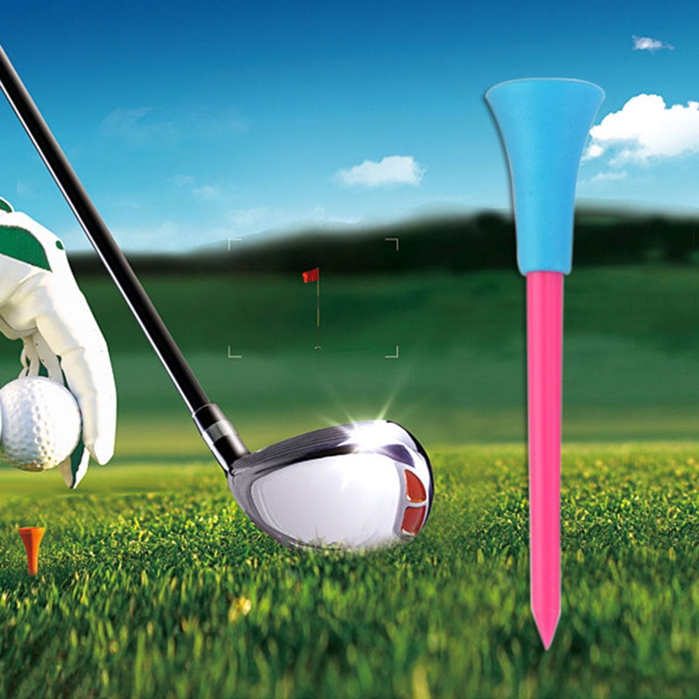 Raindrops 50Set Golf Tees with Round Top and Tapered Body for Golfers ...