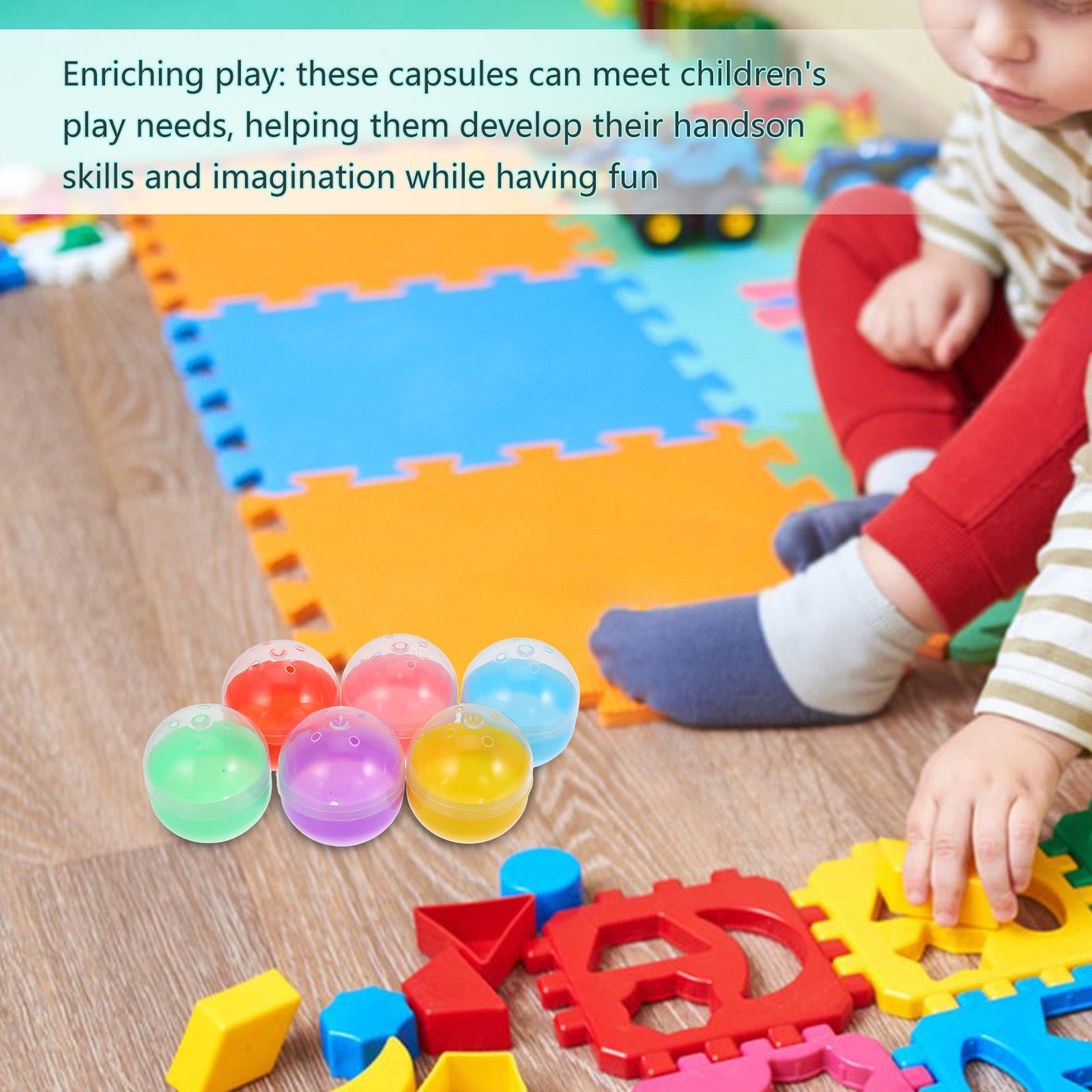 Raindrops Creative Storage Gumball Capsules for Toy Organization and ...