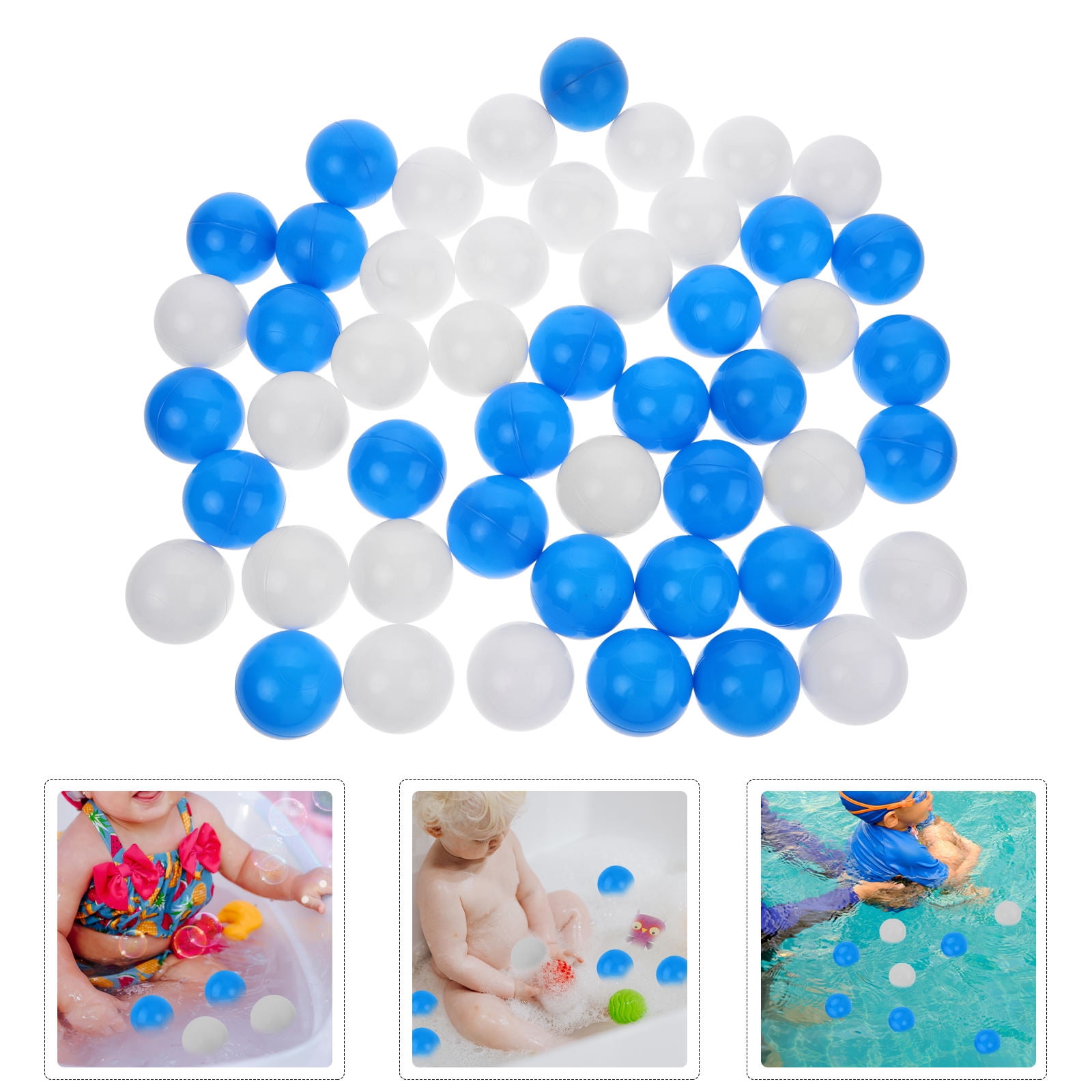 Raindrops 50pcs Macaron Ocean Balls for Baby Ball Pit - Crush Proof ...