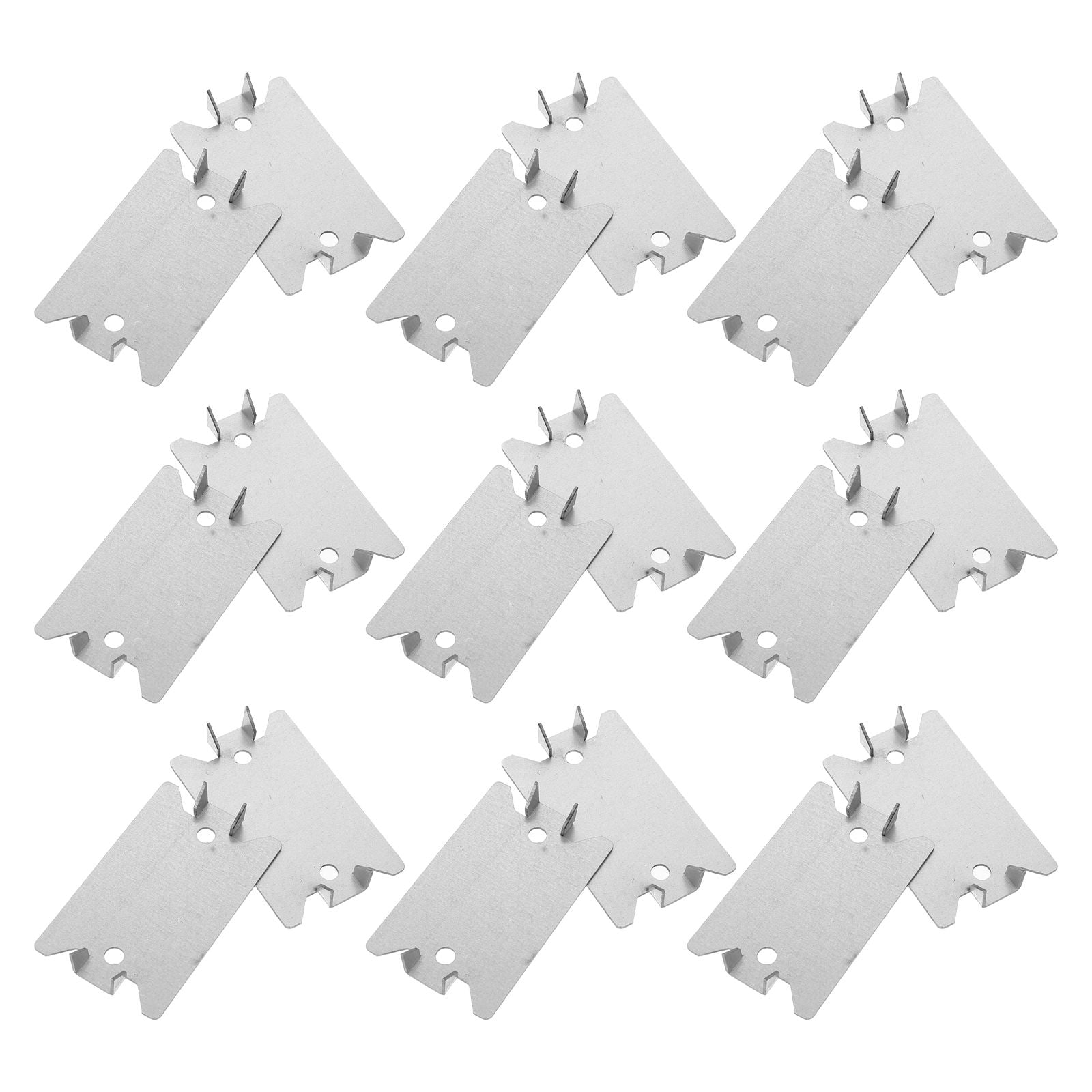 Raindrops 50pcs Nail Plate Small Metal Plate Deck Plates For Boats ...