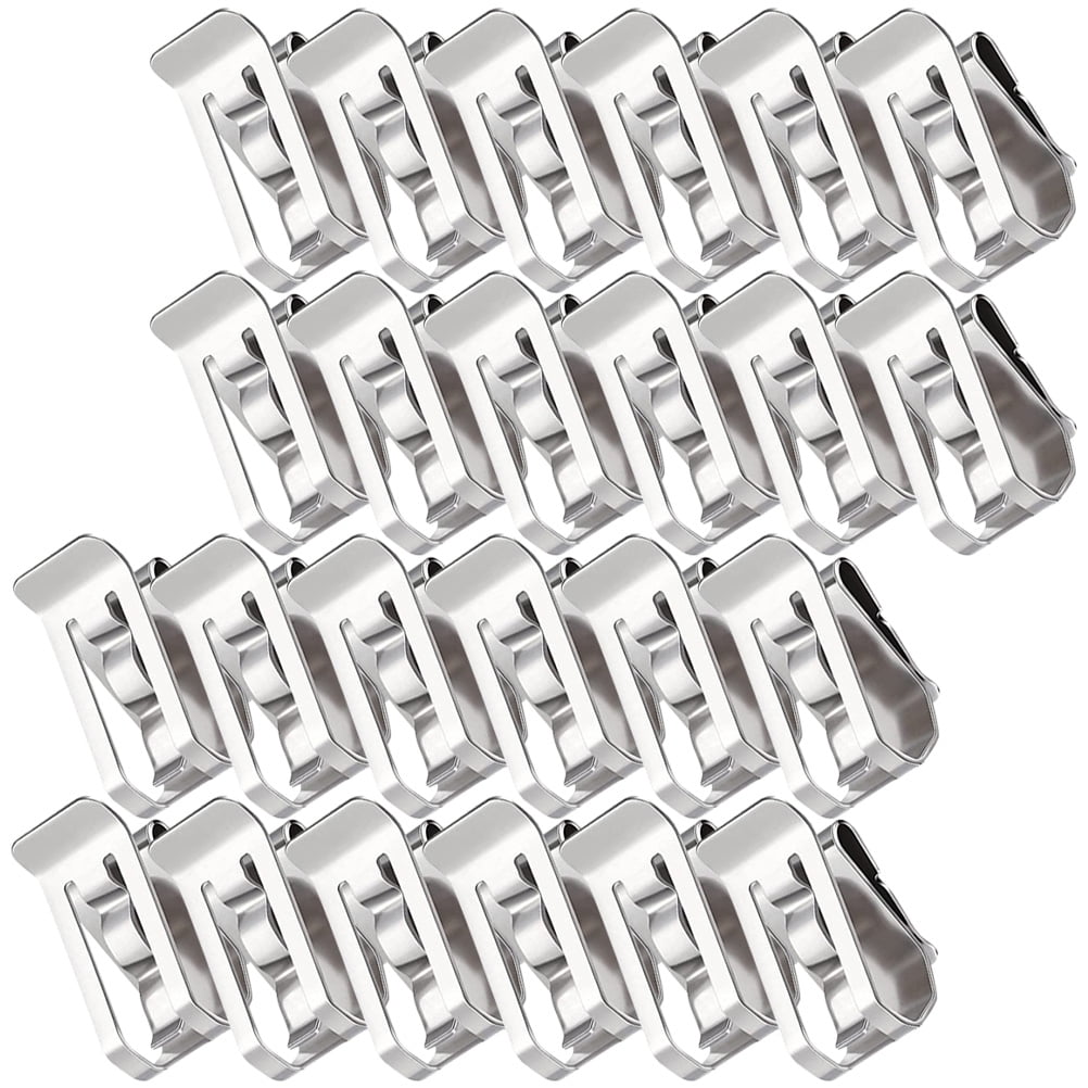 Raindrops 50pcs Photovoltaic Wire Clamps Solar Panel Cable Clips Solar ...