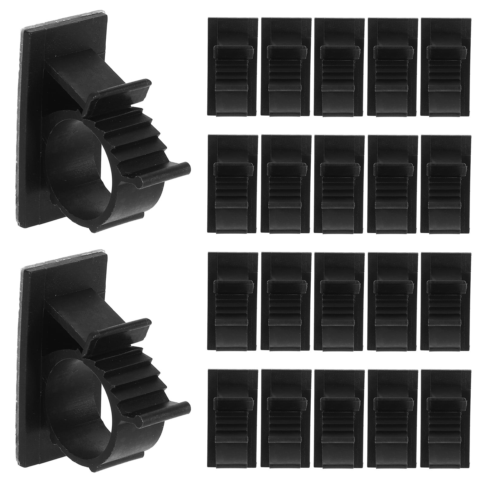 Raindrops 50pcs Self-Adhesive Hose Clamp For Water Pipes And Cables ...