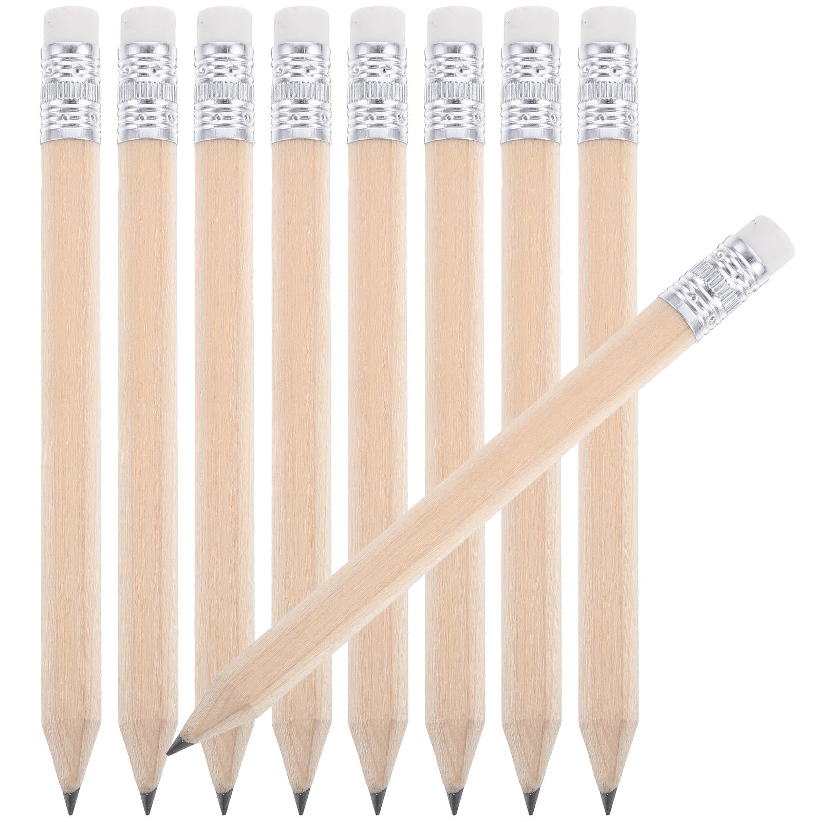 Raindrops 50pcs White Wooden Erasable Writing Pencils for Students and ...
