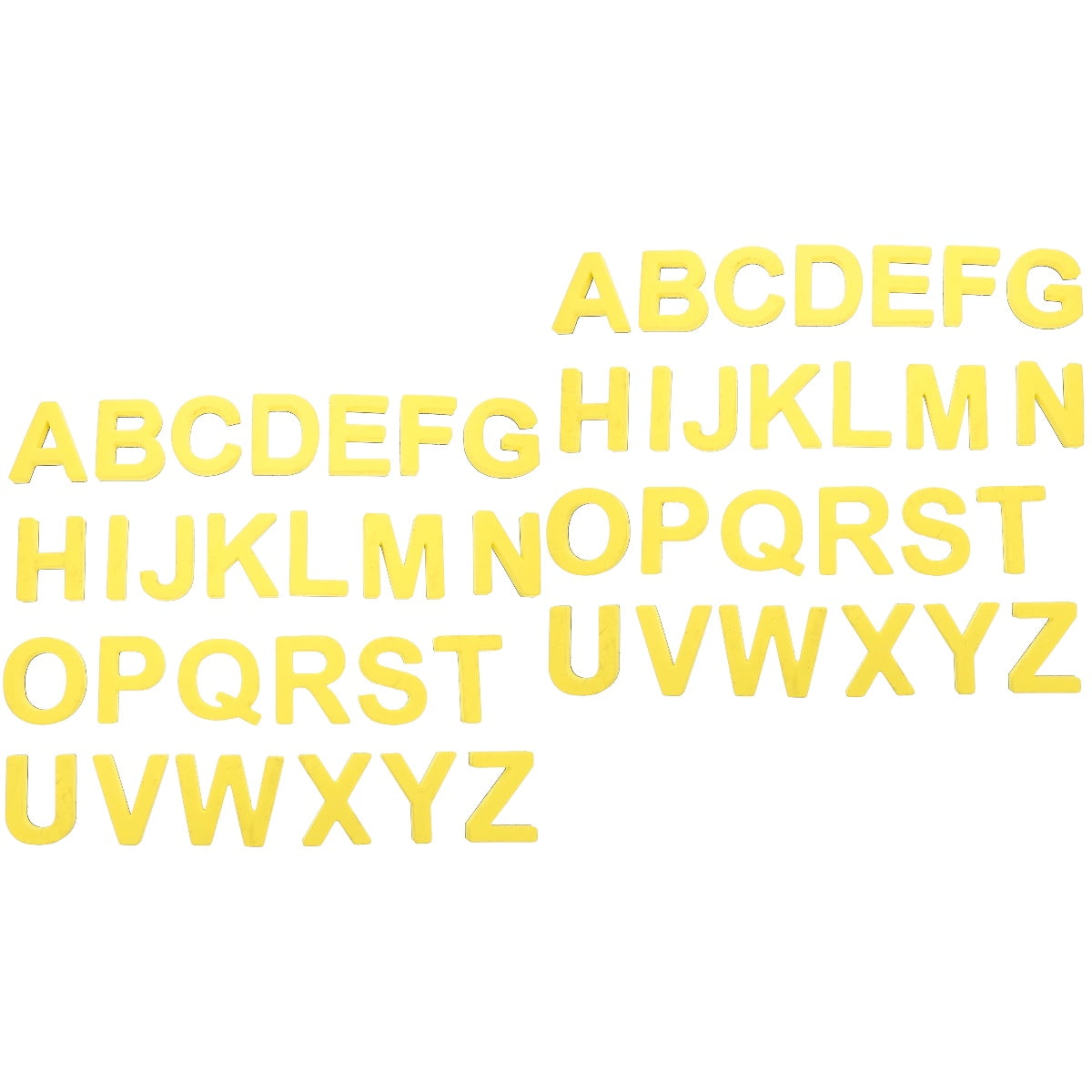 Raindrops 52 pcs English Capital Letter Refrigerator Magnets Capital ...