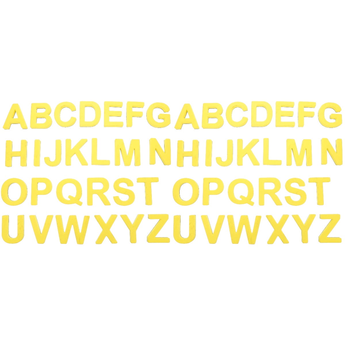 Raindrops 52 pcs English Letter Refrigerator Magnets 26 Words Notice ...
