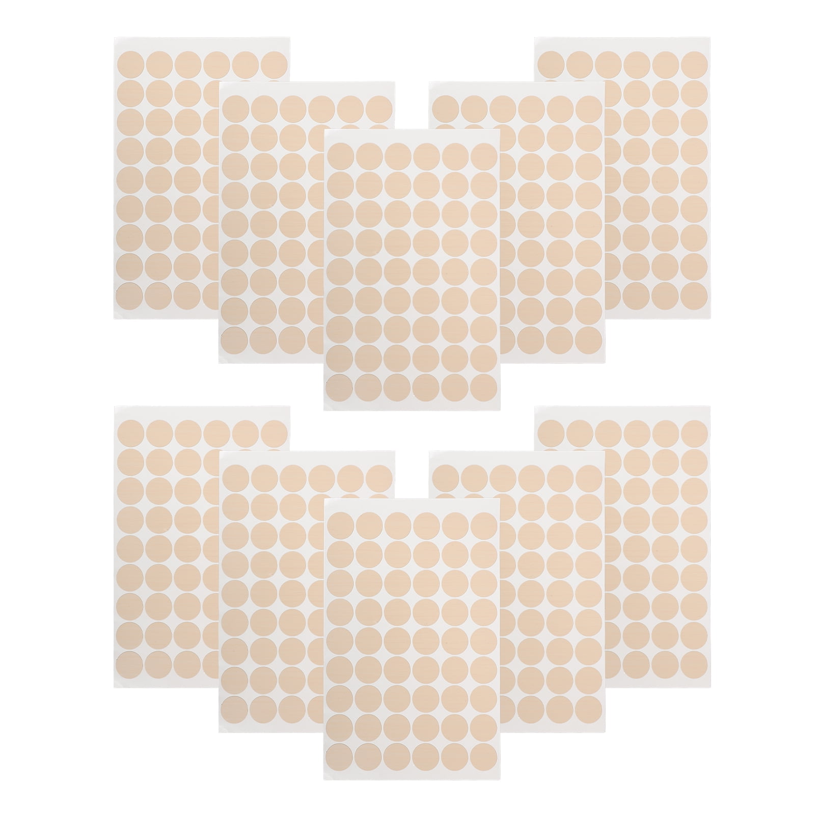 Raindrops 540pcs Furniture Screws Hole Seal Stickers Self-Adhesive ...