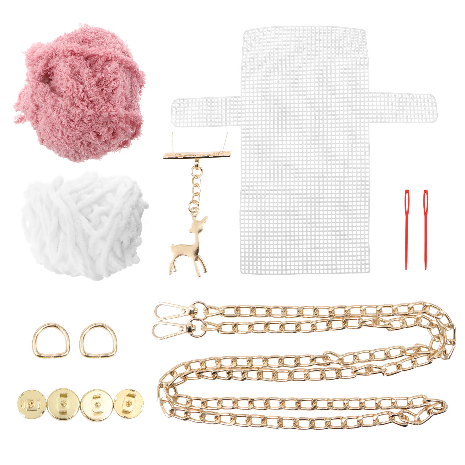 Raindrops 54Pcs Diy Stitch Purse Kit for Beginners to Make a Purse in ...