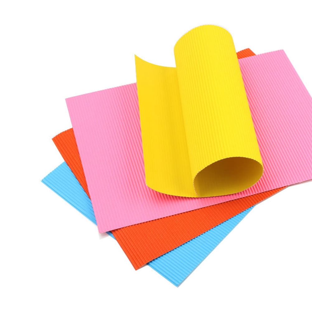Raindrops 56 Pcs Corrugated Children's Origami Materials Cardboard ...