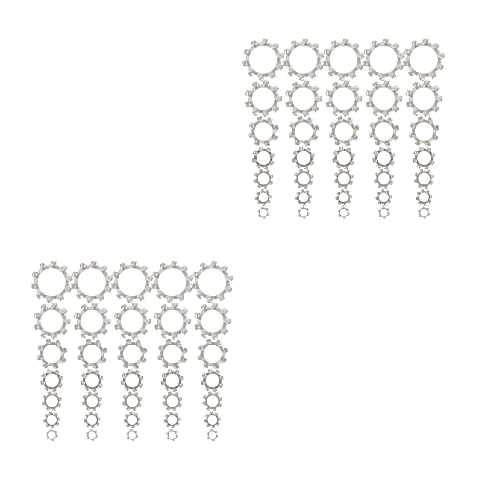 Raindrops 560 pcs Multi-purpose Fasten Washer Quick Locking Washers ...