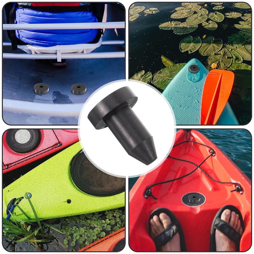 Raindrops 5PCS Kayak Drain Hole Plugs Rubber Scupper Stoppers for Small ...