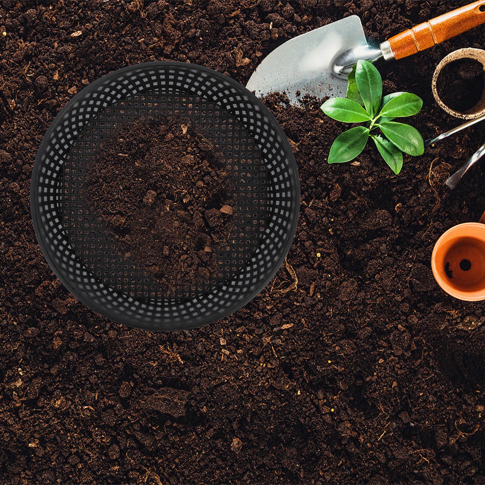 Raindrops 5Pack Gardening Tool Soil Blocking Tool Garden Sieves Plastic ...