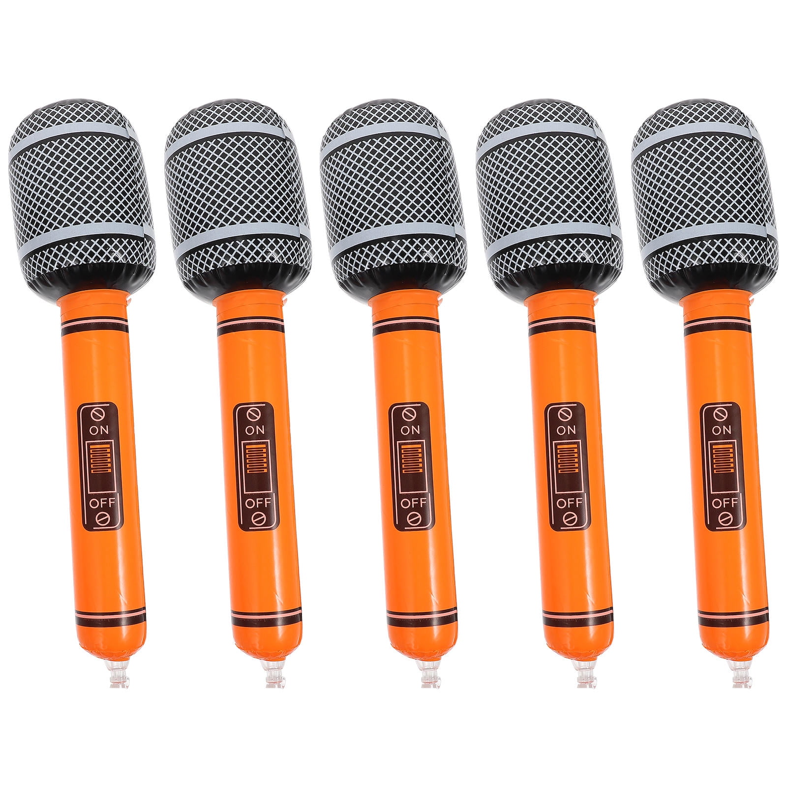 Raindrops 5Pack Inflatable Microphone Toy for Kids Birthday and ...