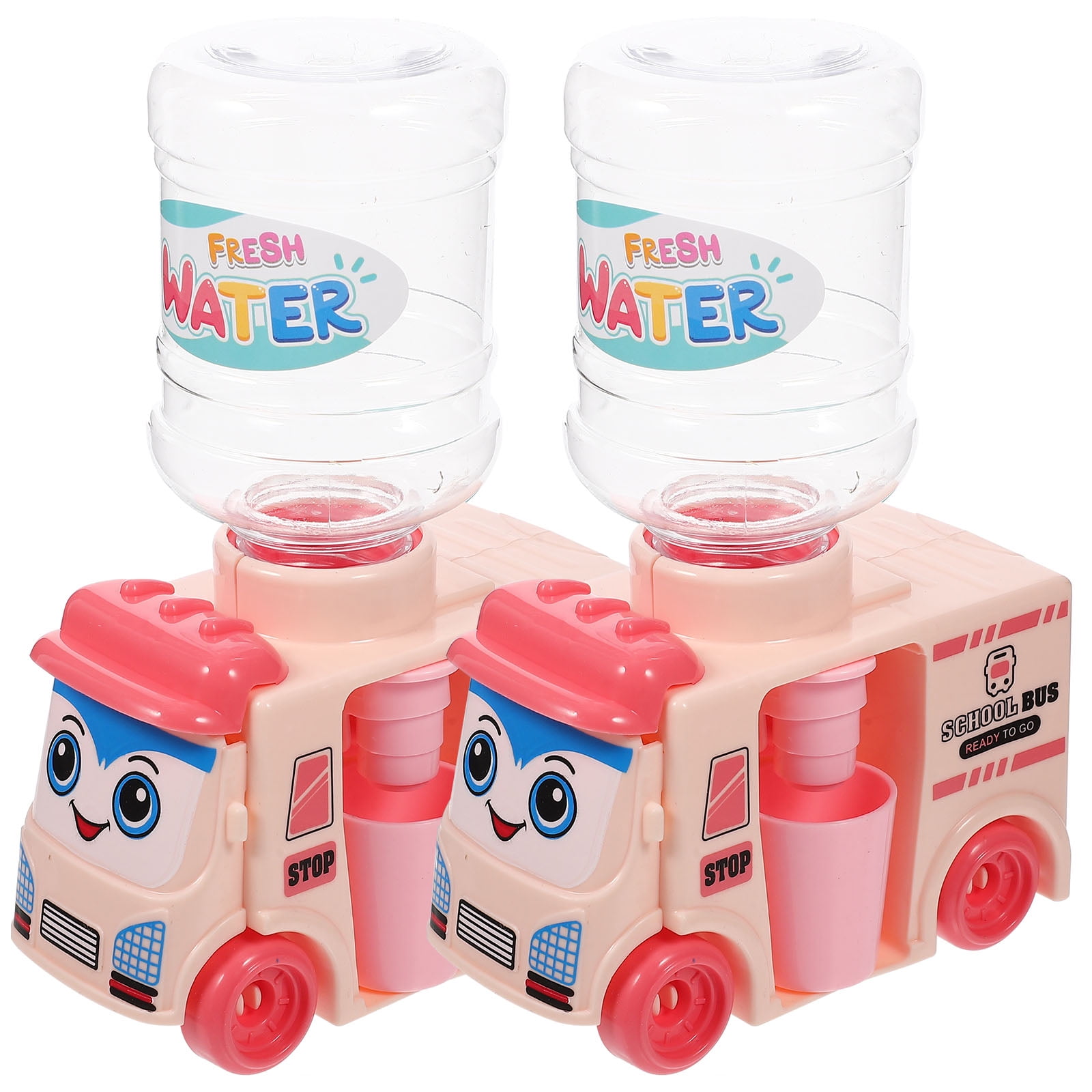 Raindrops 5Pack Mini Design School Bus Shaped Water Play Toy For ...