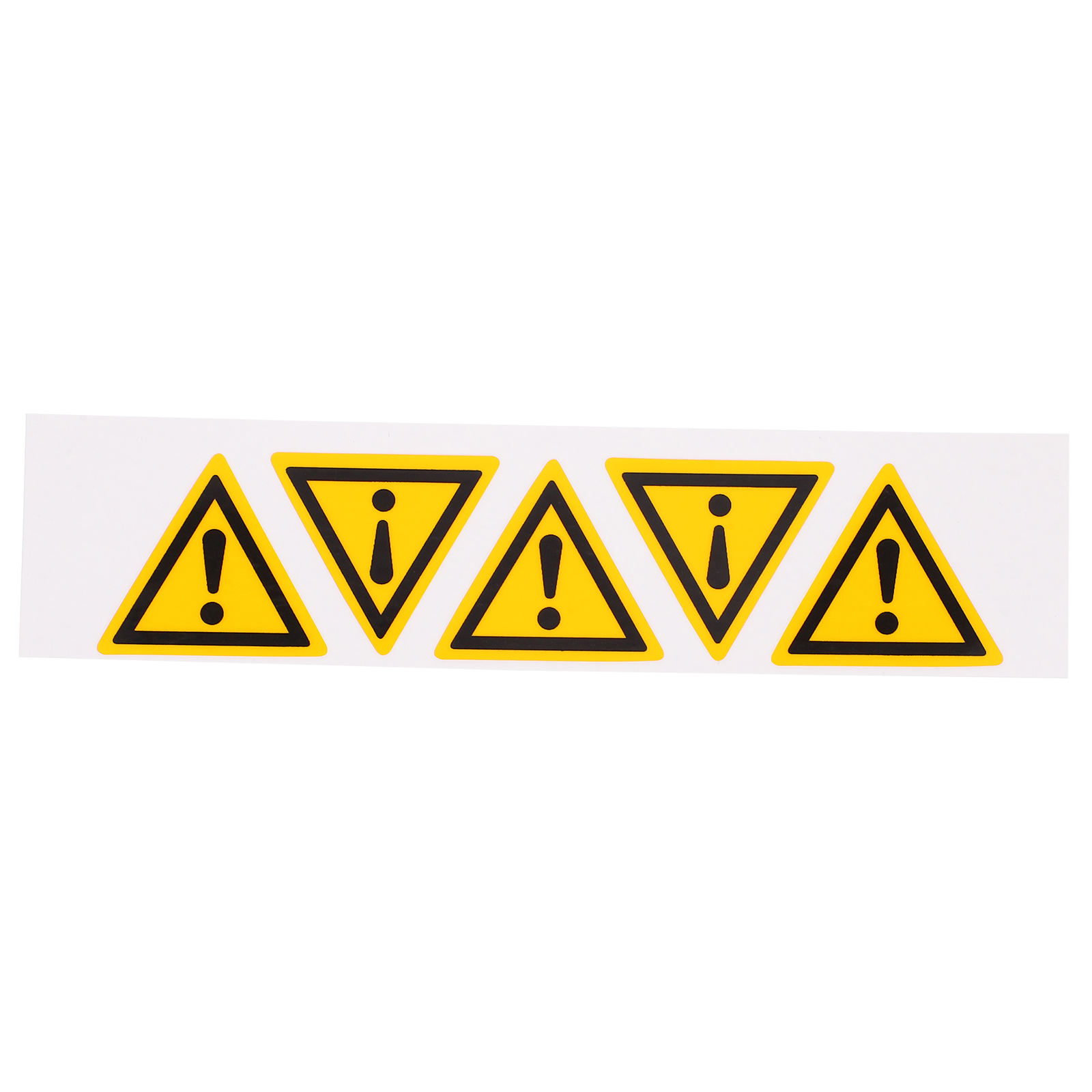 Raindrops Safety Sign Sticker Black Color 5Pack 1X1X0.004In - Walmart.com