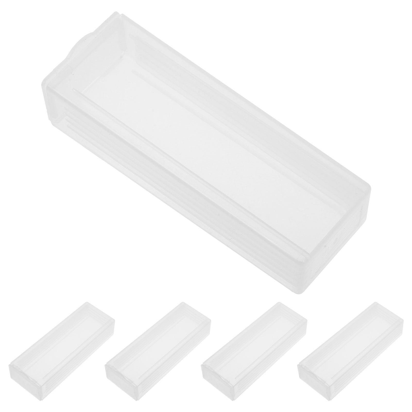 Raindrops 5Pcs Clear Boxes Microscope Slide to Clean for Students ...