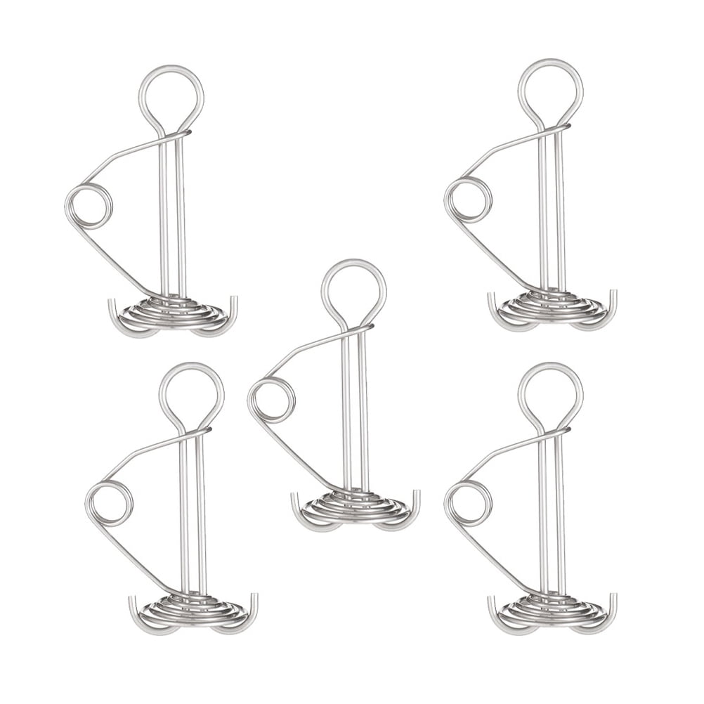Raindrops 5Pcs Tent Hook Pegs and Spring Buckles for Secure Tent Setup ...