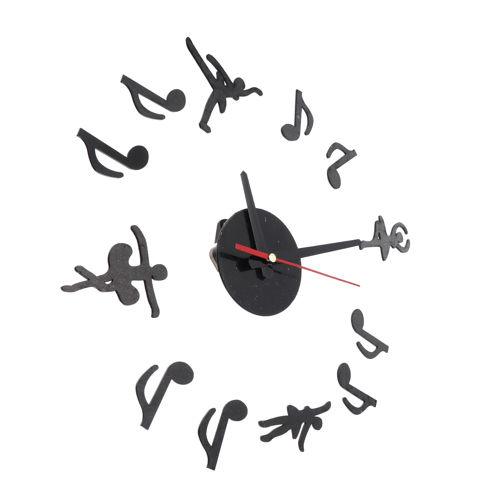 Raindrops 5Pcs Minimalist Modern Style Decor Frameless Wall Clocks For ...