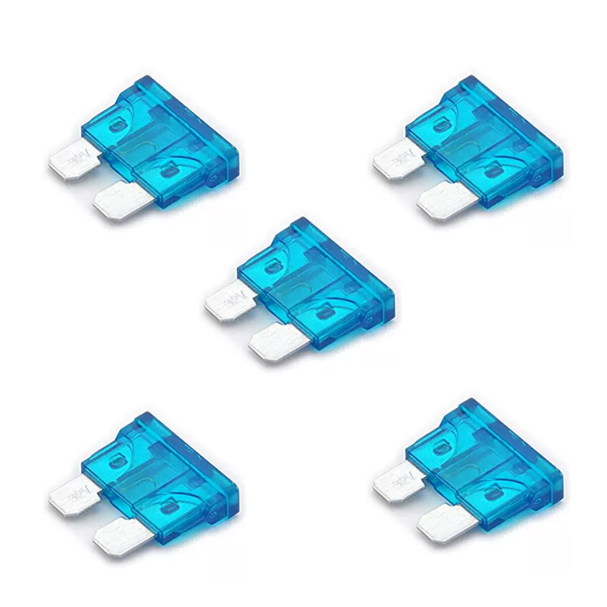 Raindrops 5Pcs Multi Color Metal Add a Fuse for Car Circuit Electrical ...