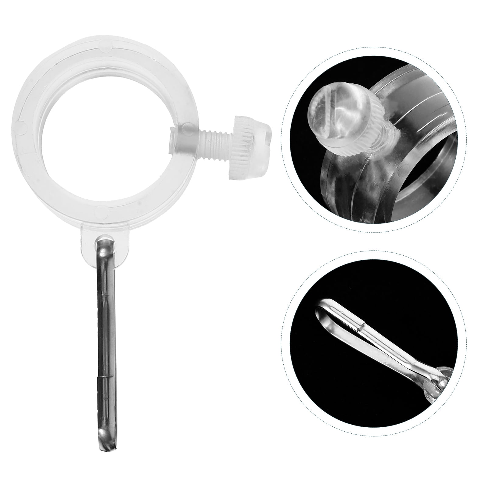 Raindrops 5Pcs Practical Flag Pole Clips for Flags in Exhibitions ...