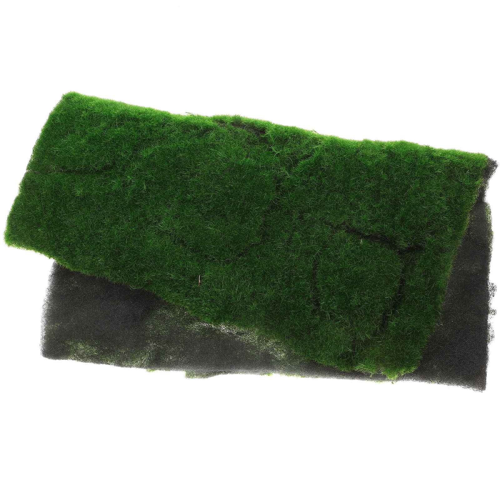 Raindrops 5pcs Artificial Grass Mat Micro Landscape Fake Lawn ...