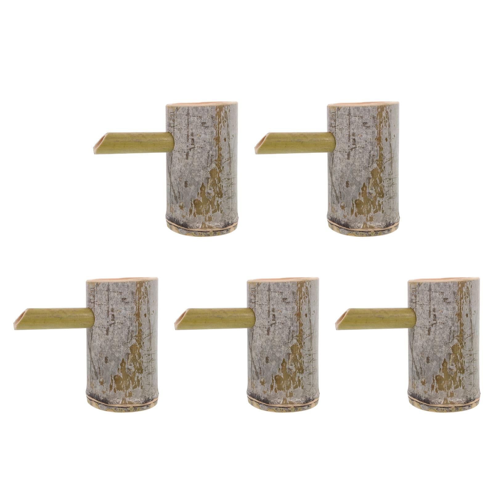 Raindrops 5pcs Bamboo Fountain Spout Water Fountain Spout Indoor and ...
