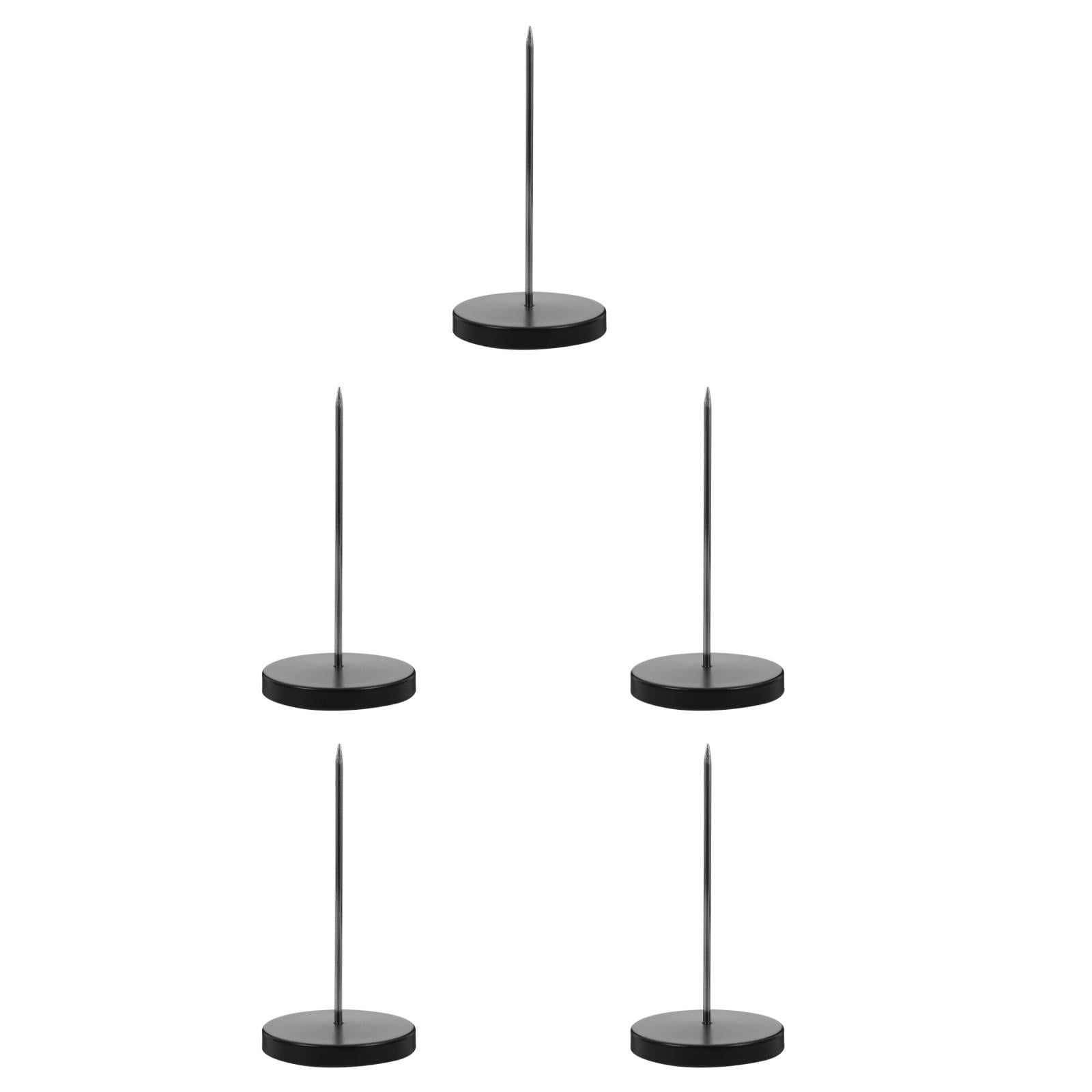 Raindrops 5pcs Bill Fork Rod Paper Holder Spike Stainless Steel Check ...