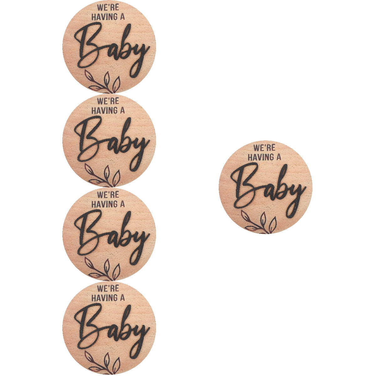 Raindrops 5pcs Birth Announcement Sign Baby Arrival Sign Newborn ...