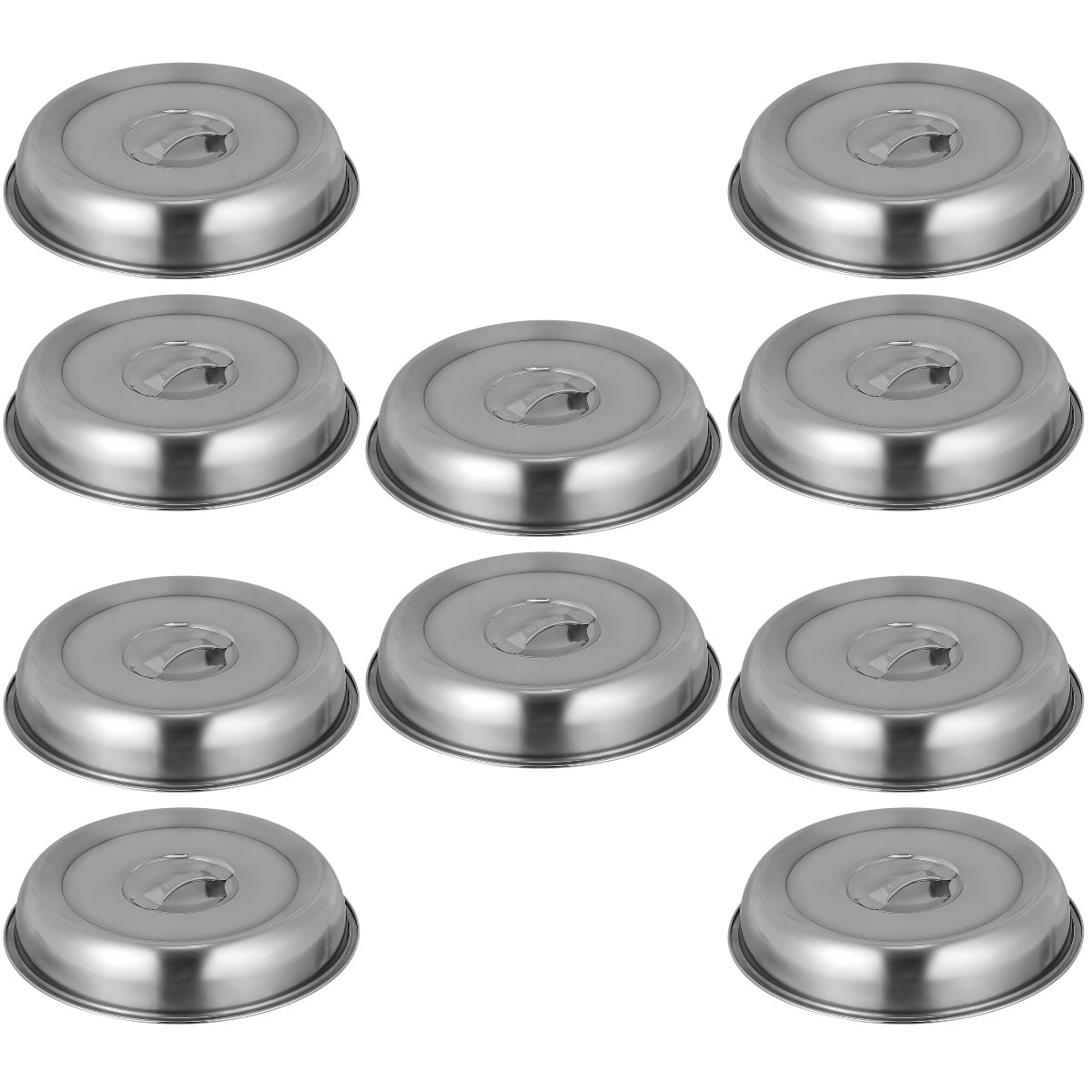 Raindrops 5pcs Cheese Melting Dome Stainless Steel Round Basting ...