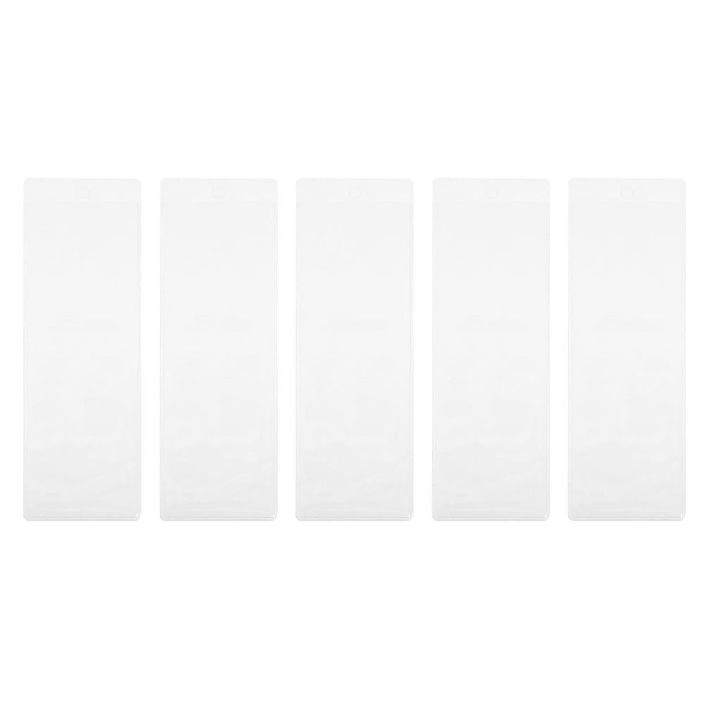 Raindrops Clear PVC bookmark Sleeves for Photo Strips and Bookmarks ...