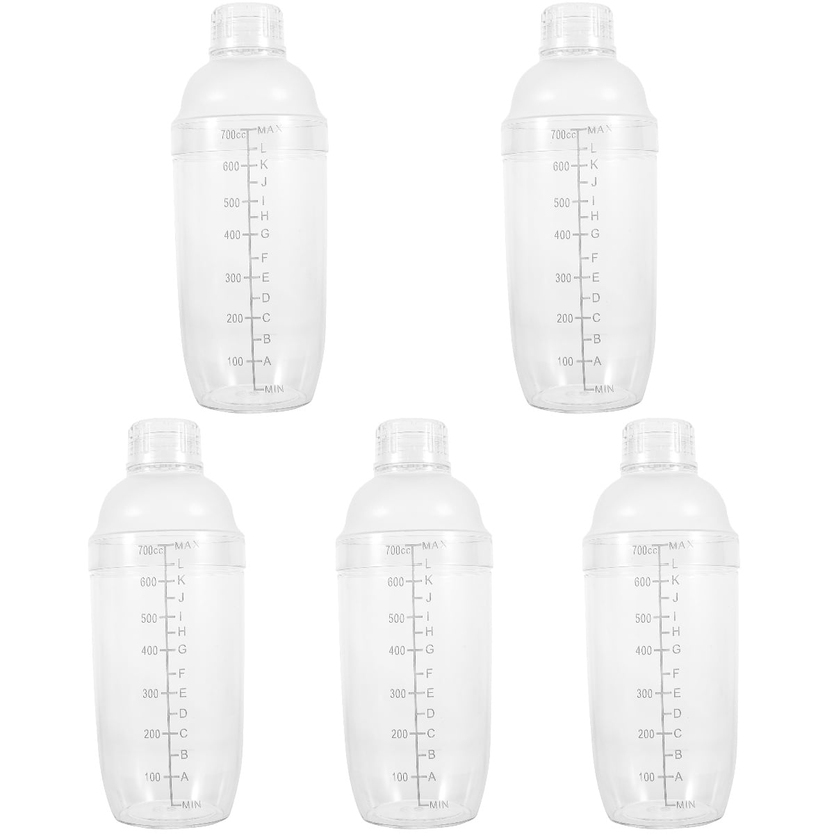 Raindrops 5pcs Cocktail Shaker Milk Tea Hand Shaker Drink Mixing Cup ...