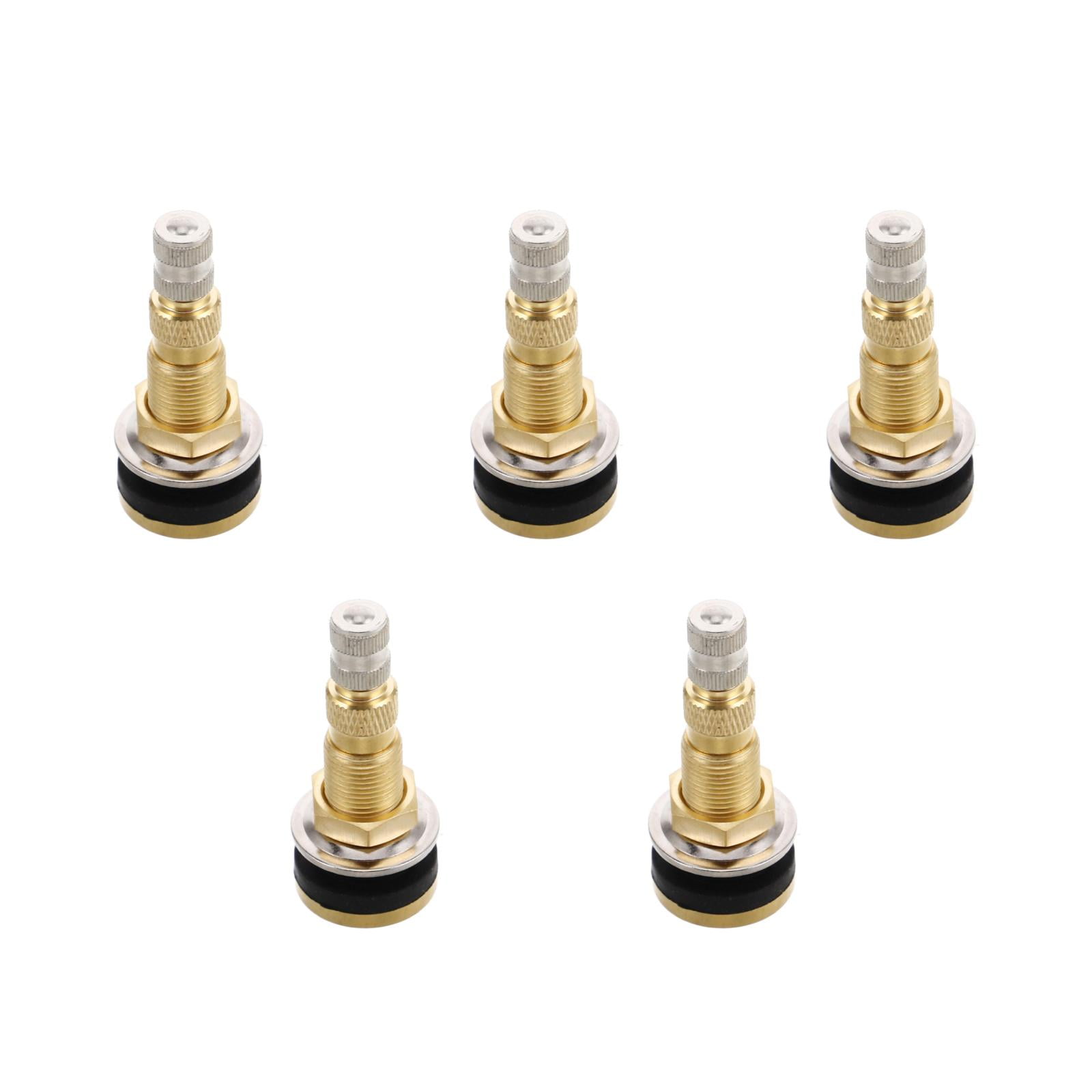 Raindrops 5pcs Copper Valve Stem Vacuum Tires Valve Stem Heavy Duty ...